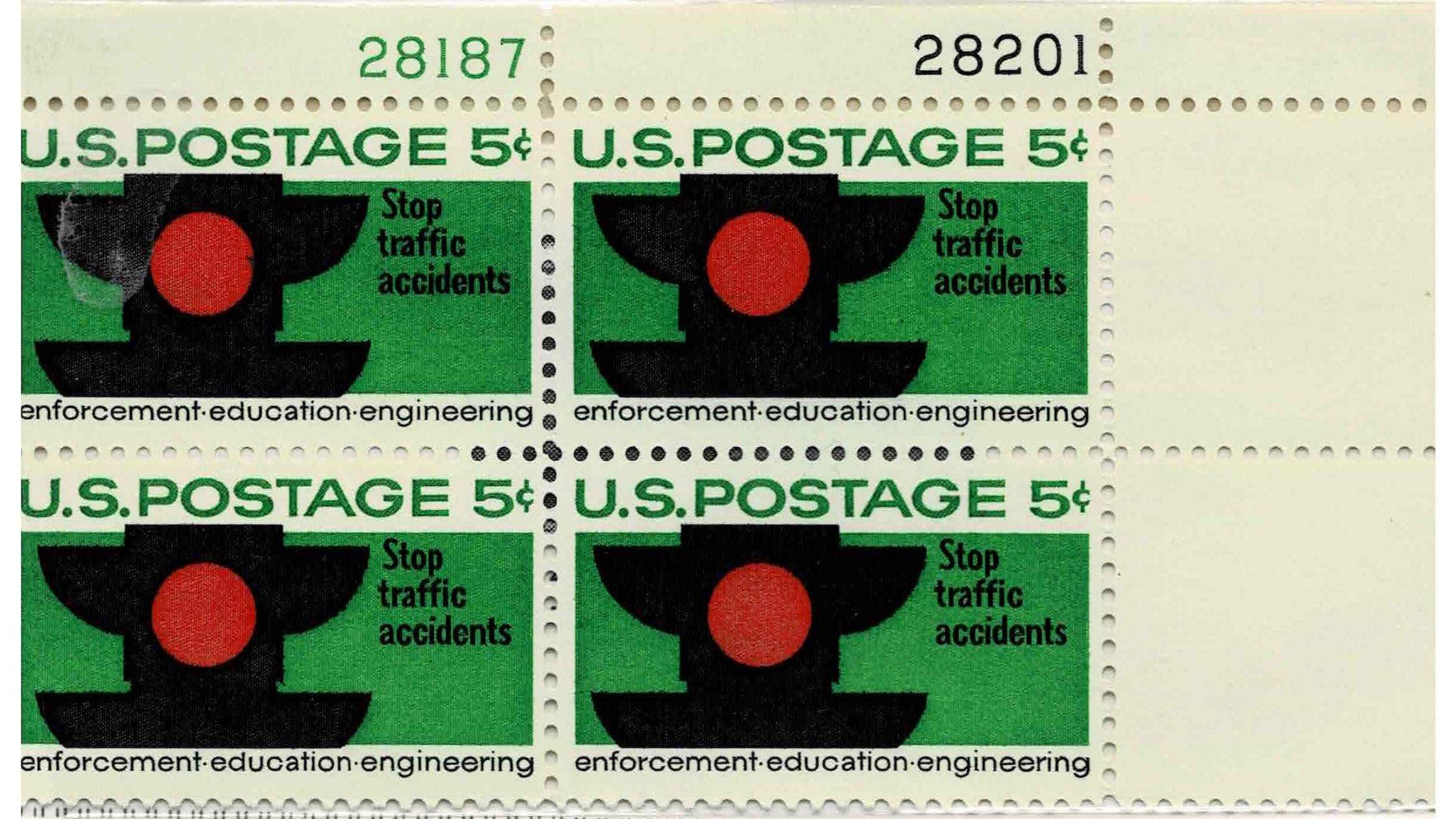 Stop! Read this Post About America's First Traffic Light - Stamp of the Day