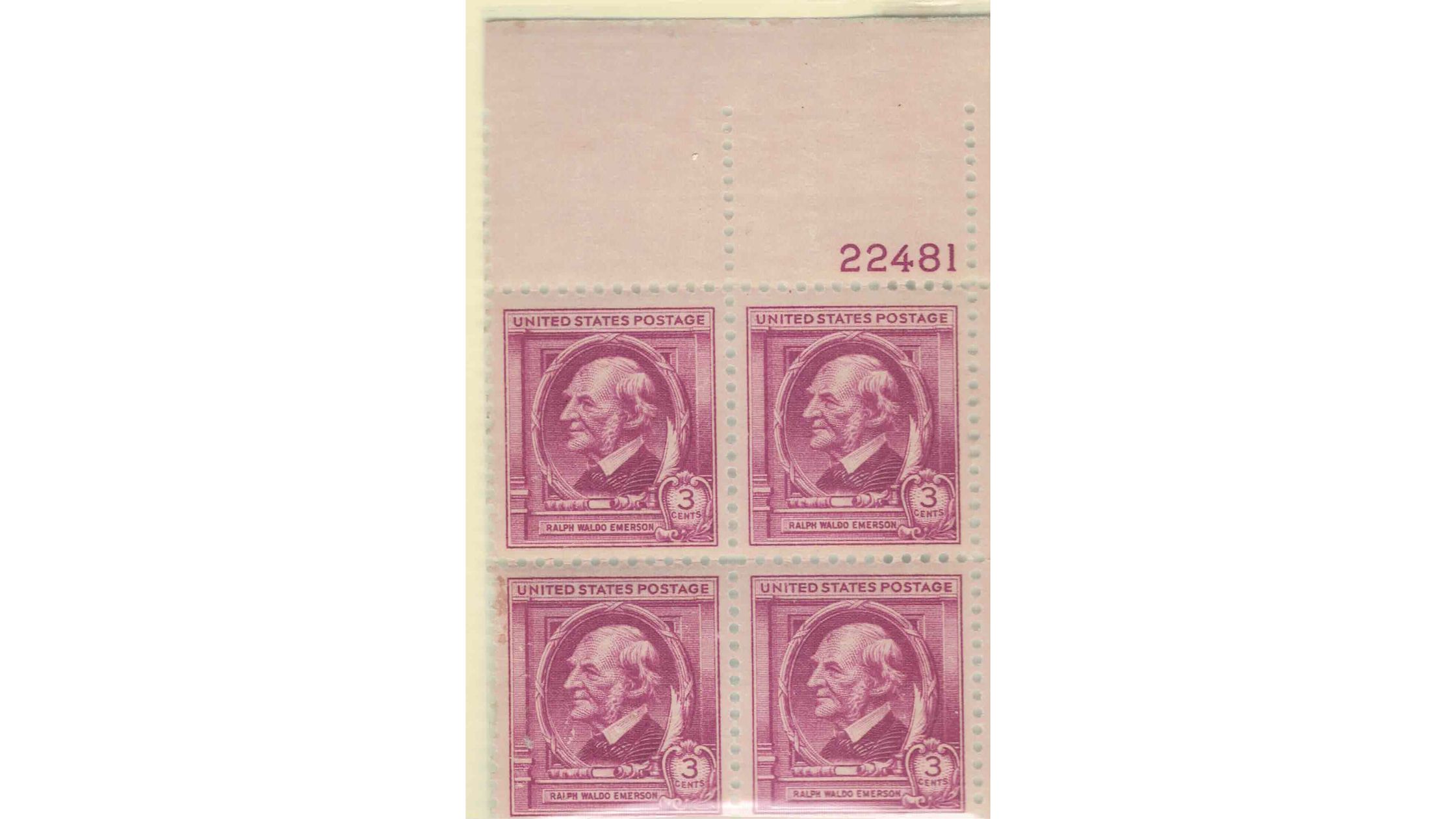 Ralph Waldo Emerson's Enduring Legacy - Stamp of the Day